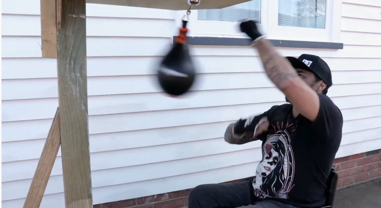 How to speedball from a wheelchair #28 - New Zealand Spinal Trust